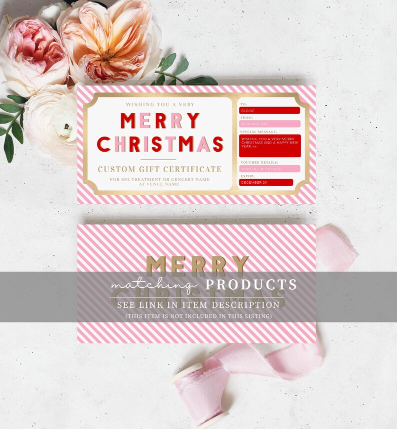 Printable Christmas Gift Check Template, DIY Fake Bank Cheque (digital ...