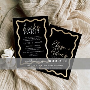 Printable Bachelor Party Invitation Template, Bucks Party Evite, Wave ...