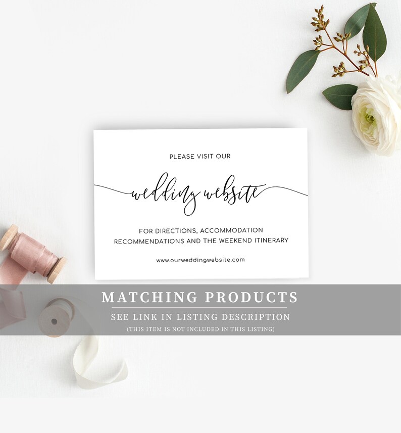 Printable Honeymoon Wish Card Minimalist Wedding Honeymoon - Etsy