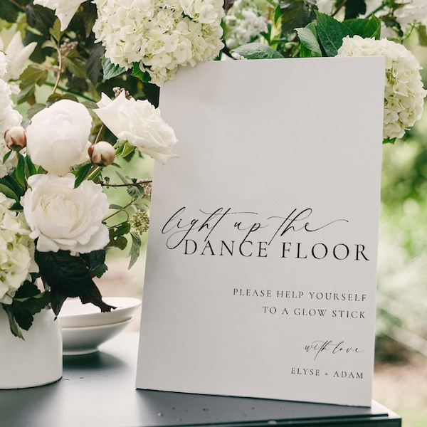 Dance Floor Sign - Etsy