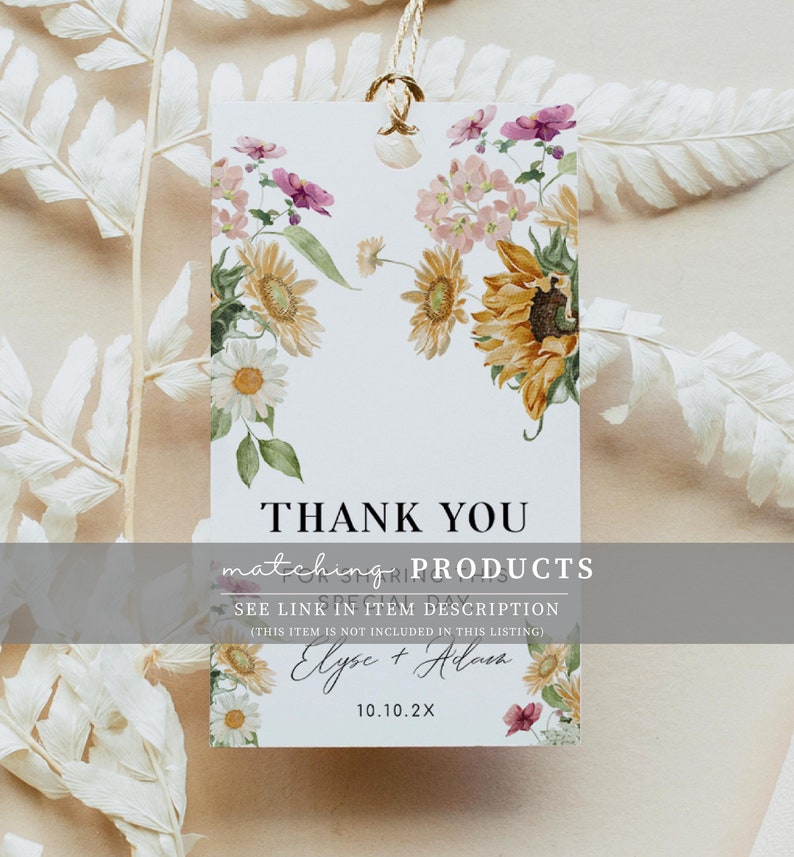 Editable Date Night Ideas Sign and Card Fall Floral Sunflower - Etsy