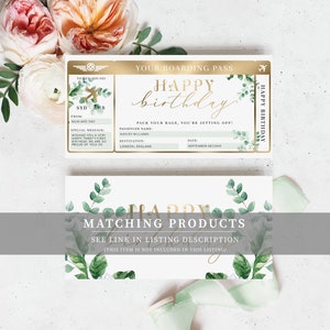 Birthday Cheque Template, Fake Bank Cheque Gift Voucher, Custom ...