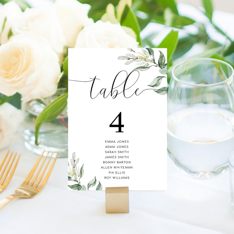 Wedding Guest Table - Etsy