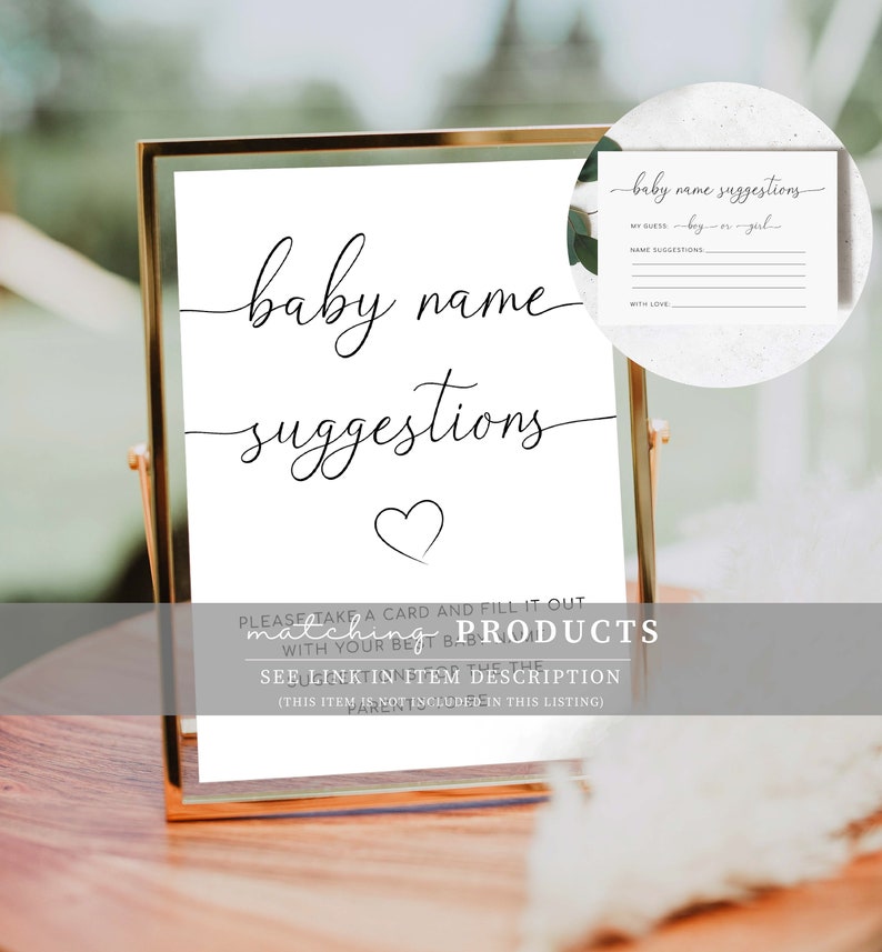 Guess the Arrival Date Game Sign, Minimalist Printable Guess the Due ...