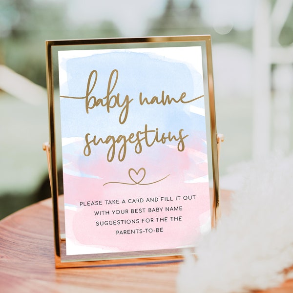 Baby Name Reveal - Etsy