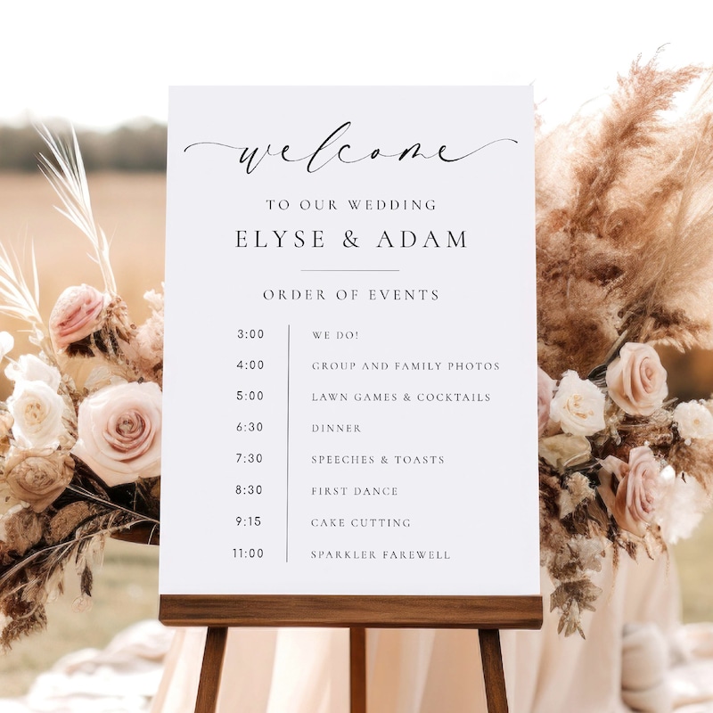 Event Welcome Sign - Etsy