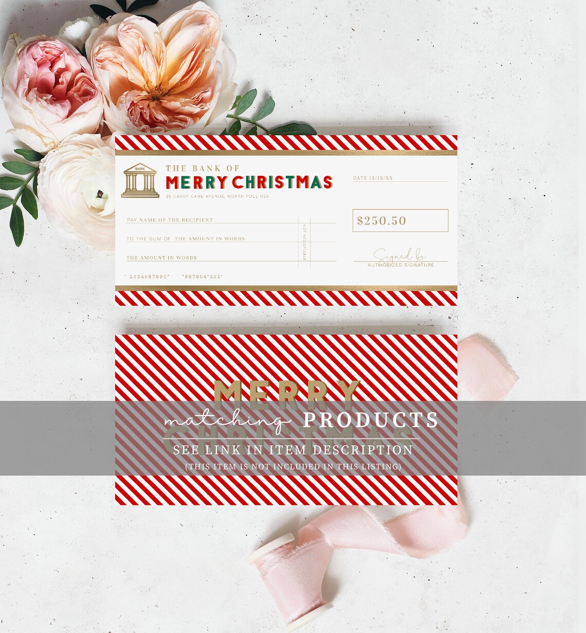 Christmas Concert Ticket Gift Voucher Template: Printable DIY Music ...