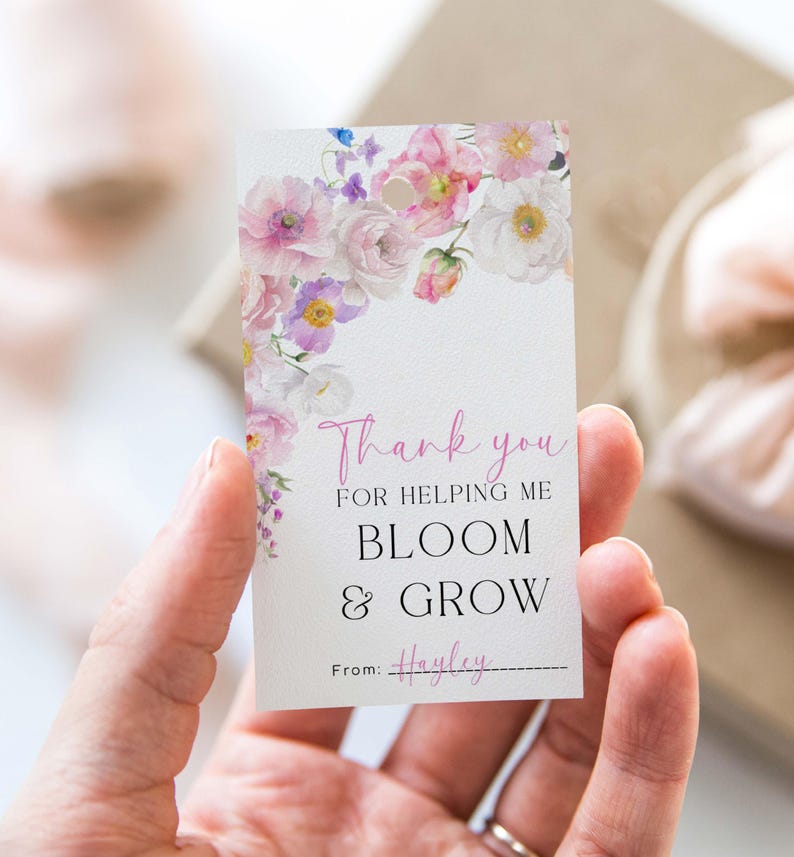 Printable Teacher Appreciation Tag Template, Thank You for Helping Me ...