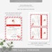 Printable Delayed Delivery Notice, Lost Christmas Present Note, Running ...