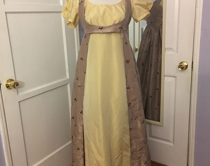 Regency Over Gown Jane Austen Overdress - Etsy