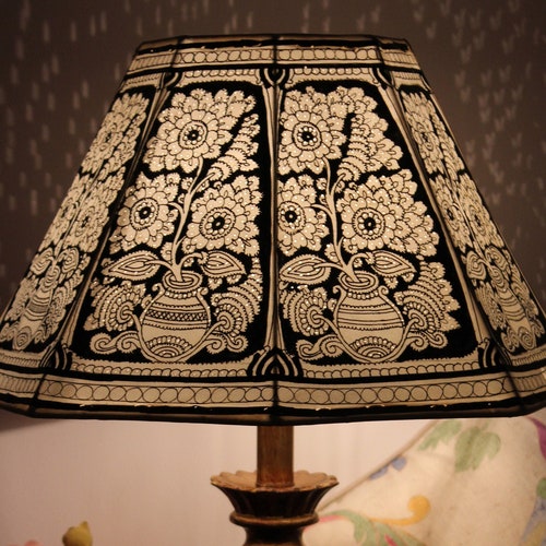 Large Floor Lamp Shade in Multi Colour Floral Pattern - Etsy