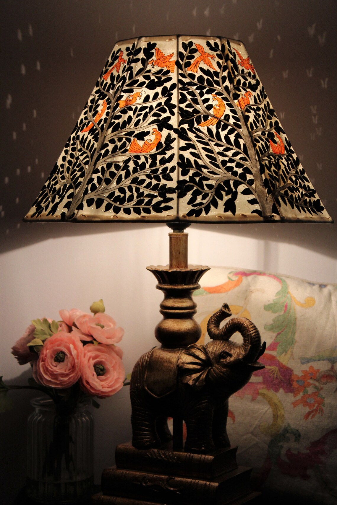 Tree of Life Lamp Shade| Black Forest Lampshade | Lamp Shade| Table ...