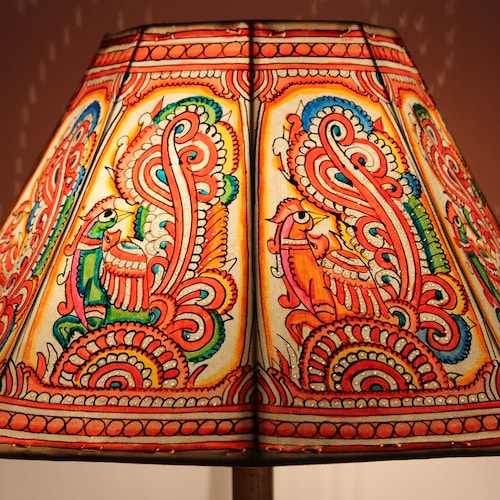 Large Floor Lamp Shade in Multi Colour Floral Pattern - Etsy