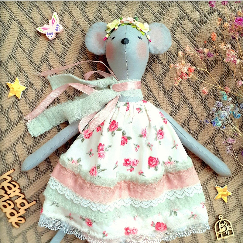 Stuffed Rag Doll - Etsy