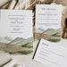 Wedding Invitation Template - Scottish Highlands Invite - Scotland ...