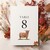 Highland Cow Table Number Template Table Numbers for Scottish Wedding ...