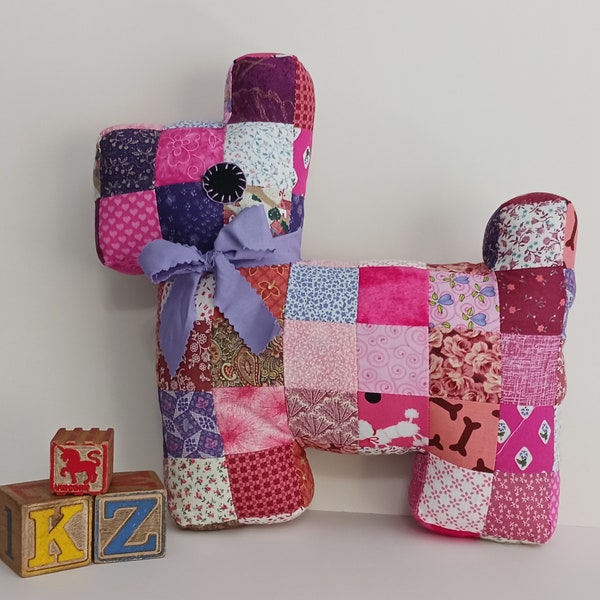 Patchwork Pillow - Etsy