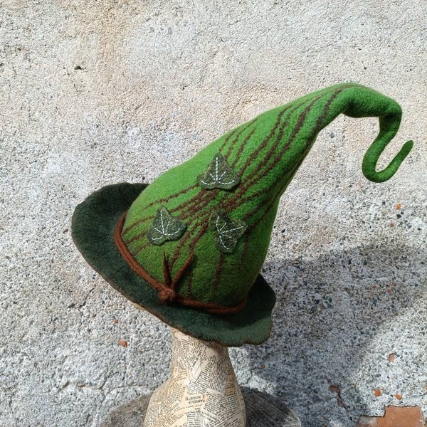 Green Pointed Hat - Etsy