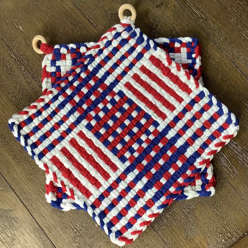 Woven Potholders - Etsy