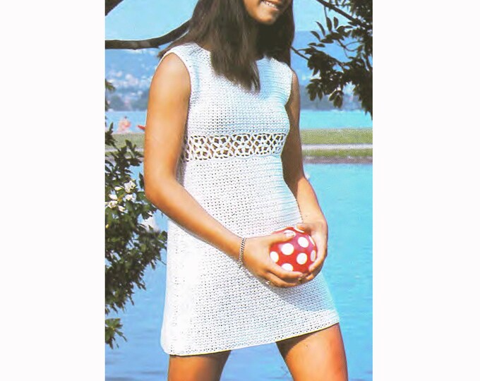 Vintage Crochet Pattern for Teen or Petite Women's Summer - Etsy