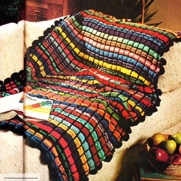 Stained Glass Knitting Pattern - Etsy