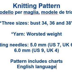 Jacket Vintage Knitting Pattern Women's Multicolor - Etsy