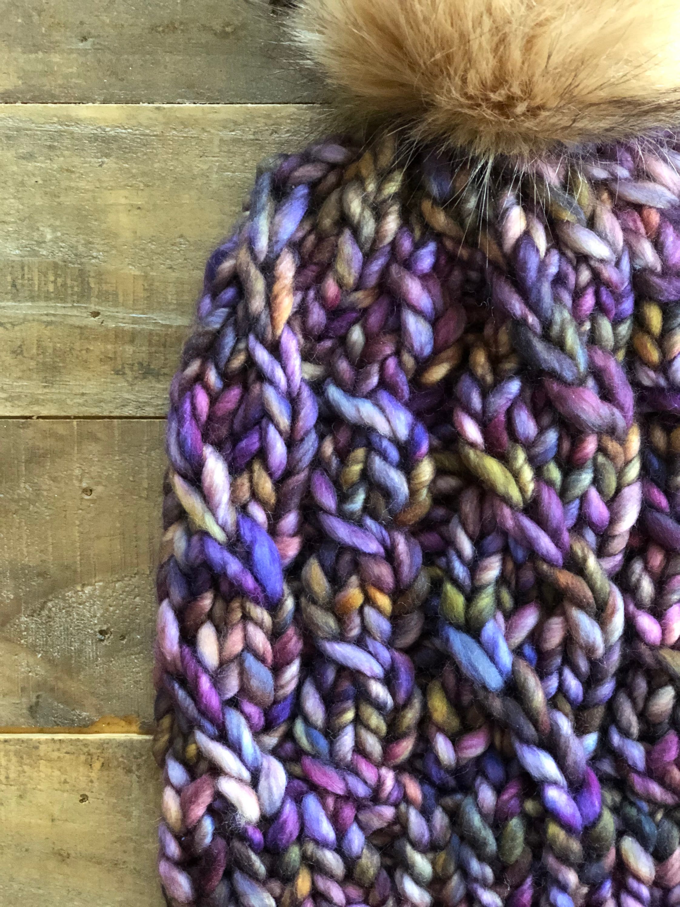 Digital Knit Pattern Knit Hat Pattern Super Bulky Chunky - Etsy