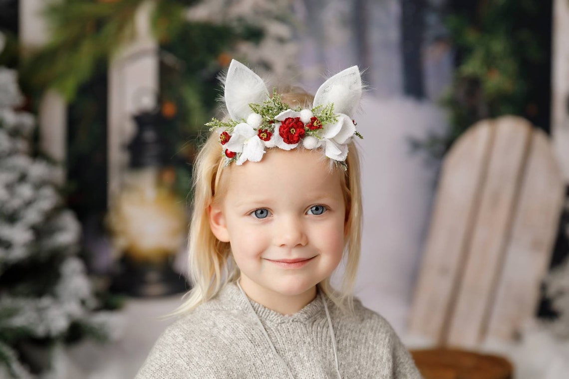 Arctic Fox One Size Headband ~ Winter Accessories ~ Woodland Critter ...