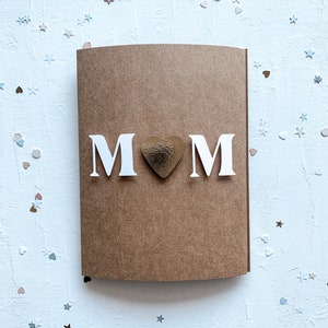 Mom Heart 3D Mother's Day Card - Etsy