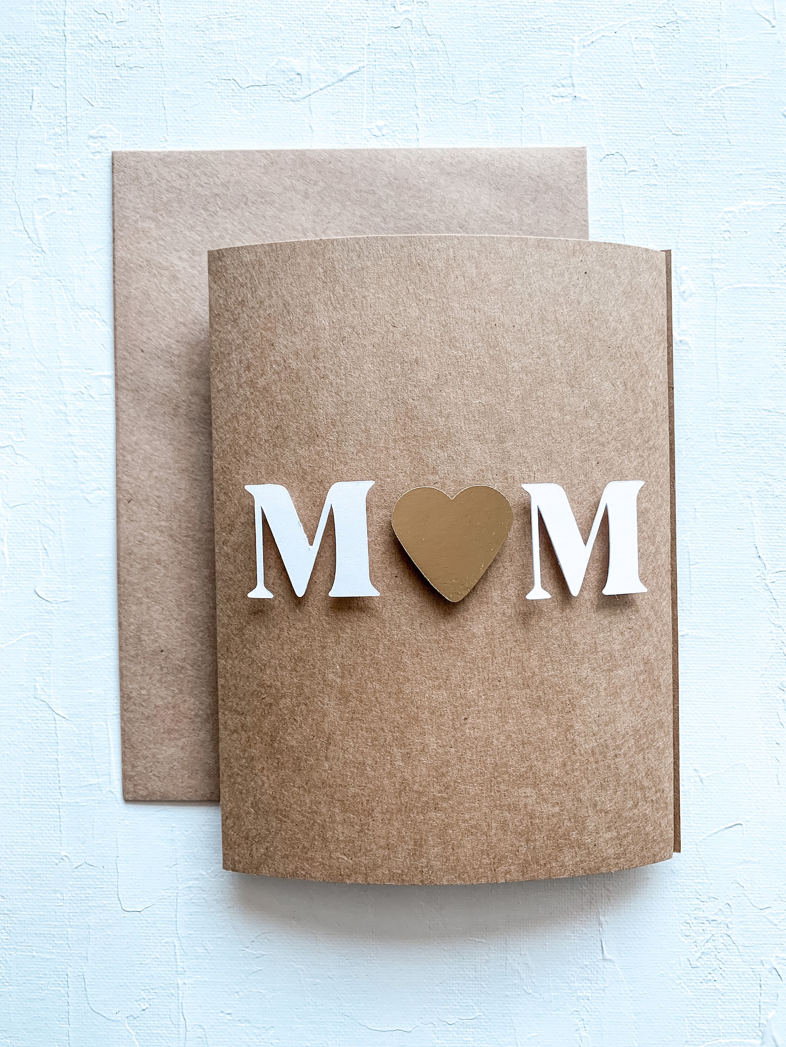 Mom Heart 3D Mother's Day Card - Etsy
