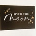 Over the Moon Black Acrylic Sign - Etsy