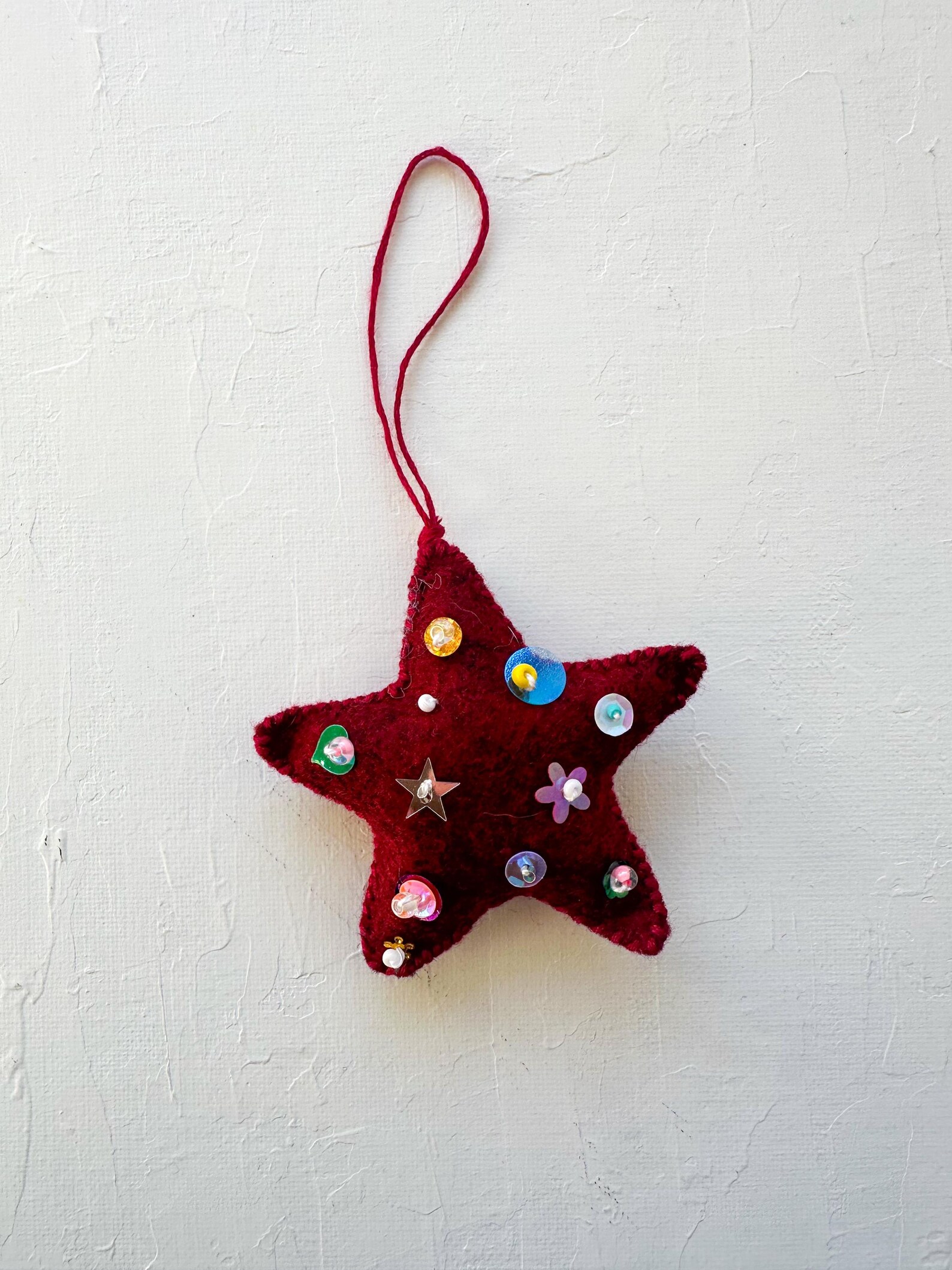 Star Felt Ornaments - Etsy