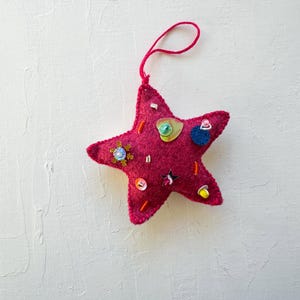 Star Felt Ornaments - Etsy