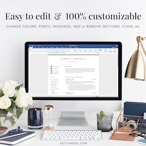 Executive Director Resume Template for Google Docs, Word & Pages ...