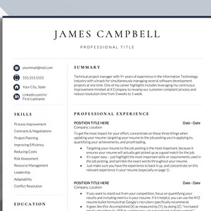 FBI Resume Template, Department of Homeland Security Resume for Google ...