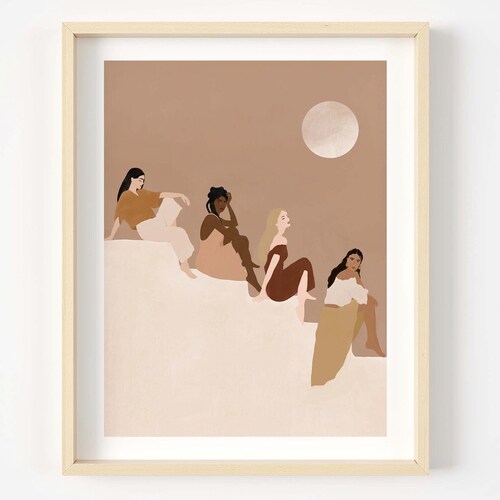 Women Empowerment Art Print Feminist Art Wall Decor Women - Etsy