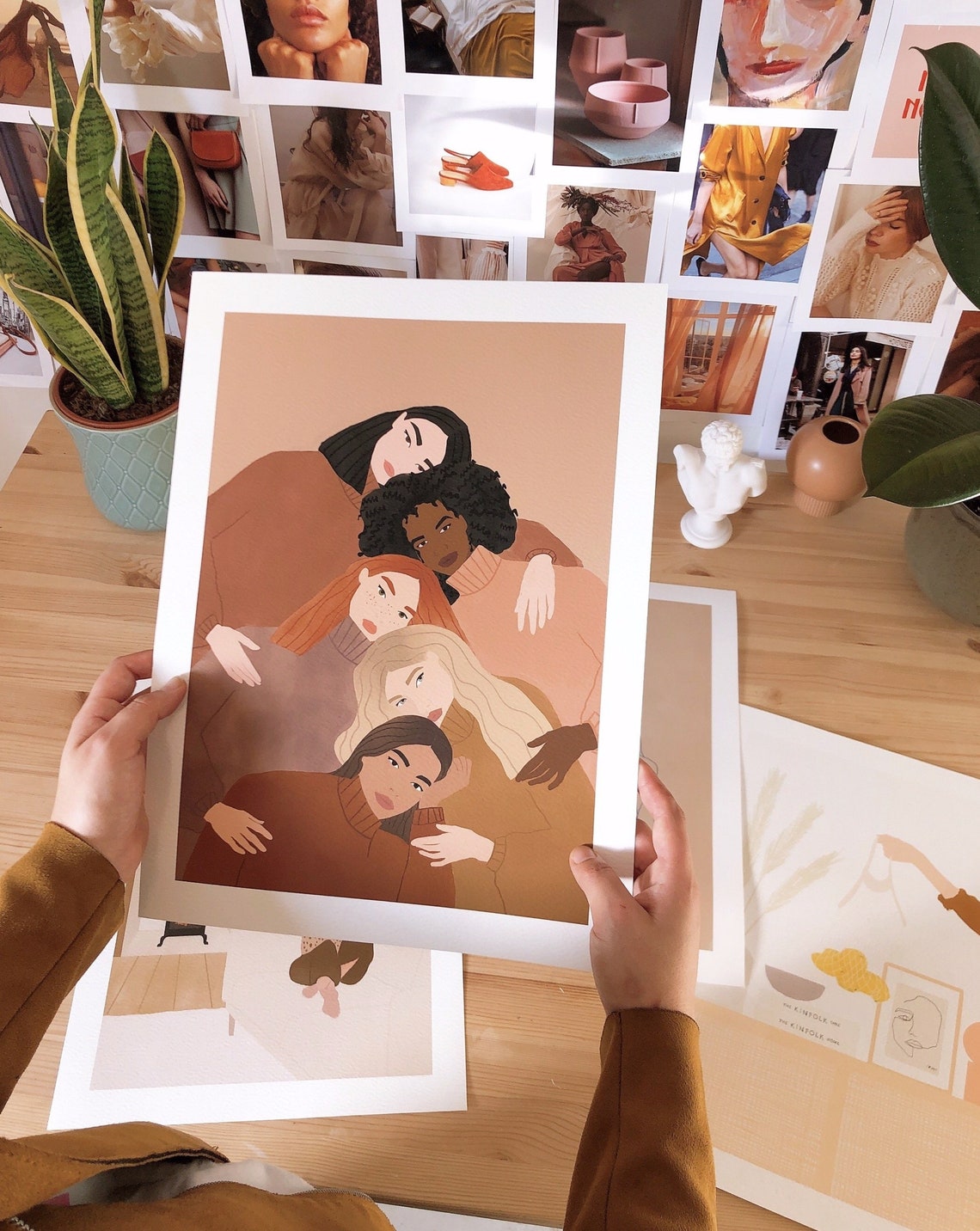 Women Empowerment Art Print Diversity Art Print Female Etsy