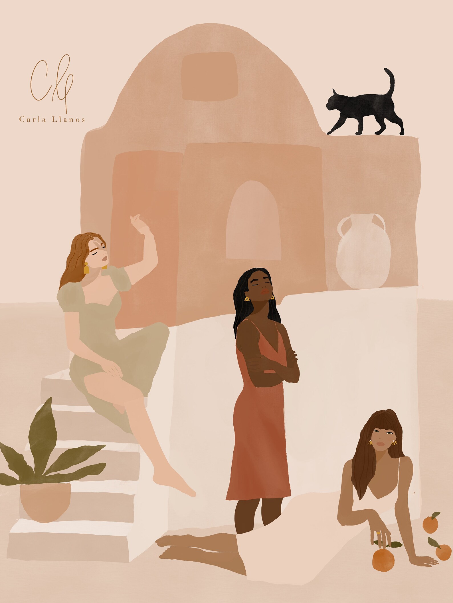 Women Empowerment Art Print Diversity Art Print Female Etsy