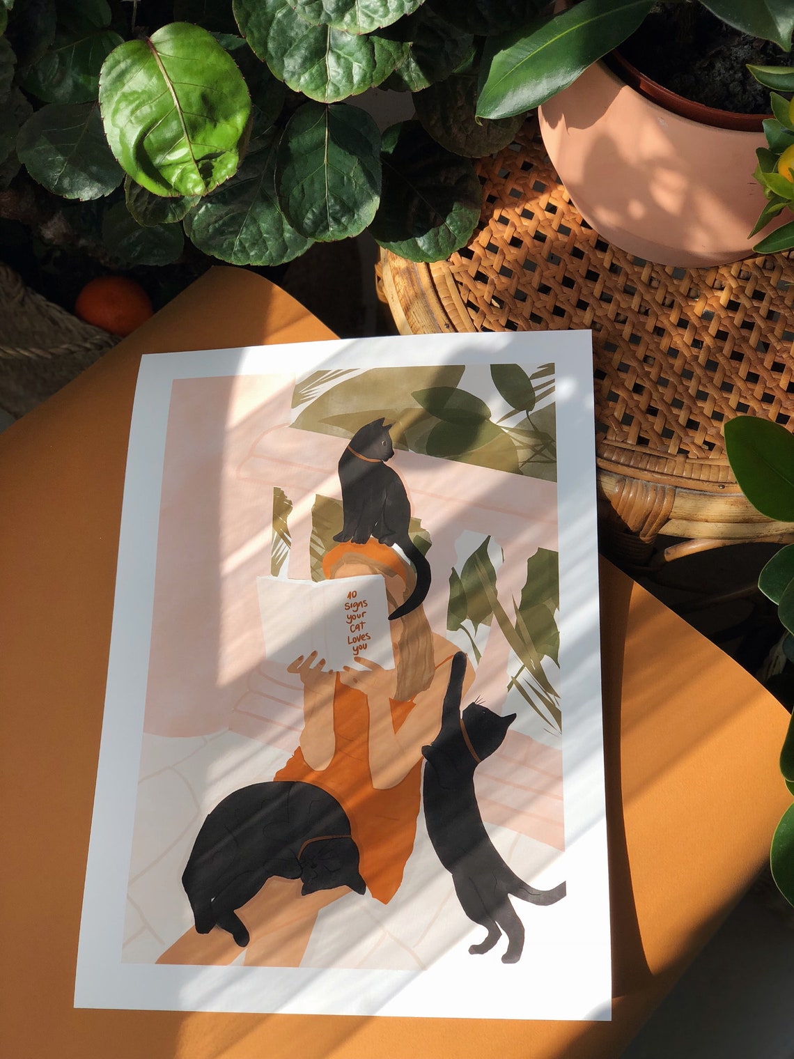 Cat Lover Art Print Cat Poster Crazy Cat Lady Art Print - Etsy