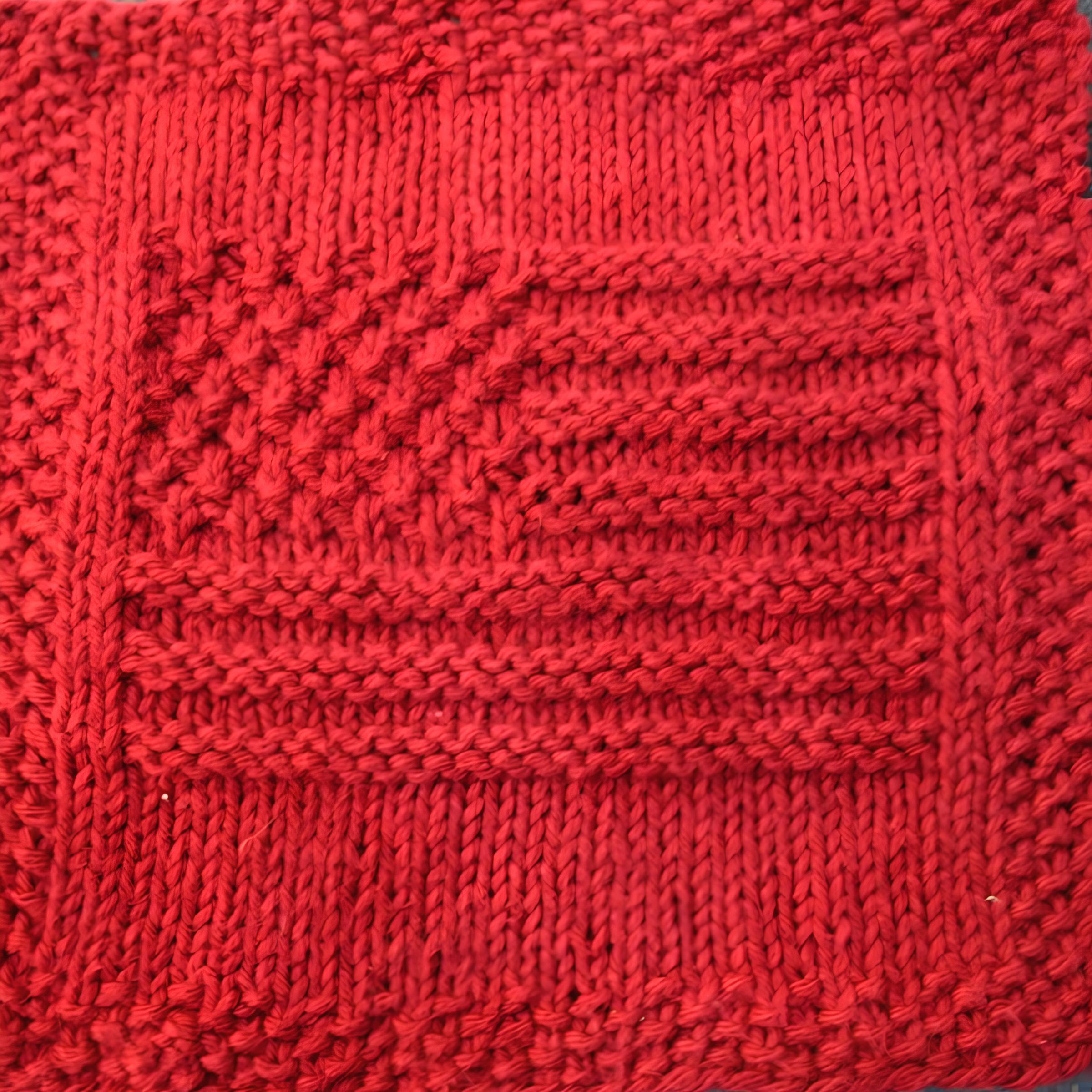 American Flag Knit Dishcloth Pattern Only *PDF Digital Download* - Etsy