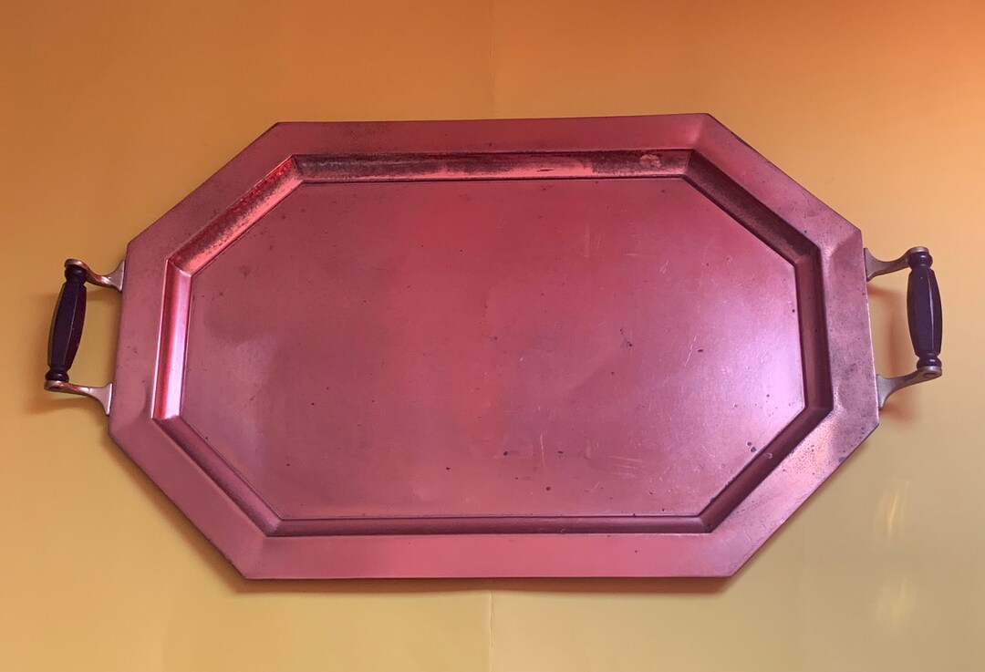 Antique Solid Copper Tray - Etsy