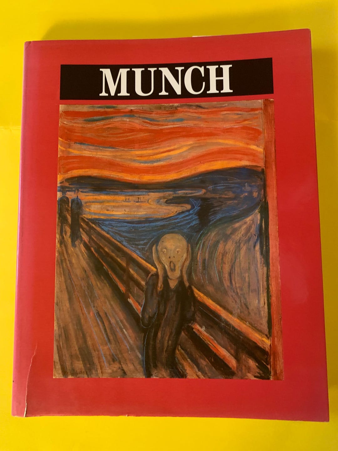 Edvard Munch Hardcover Book With Dust Cover, - Etsy