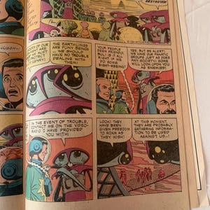 Comic Book, Vintage, Captain Johner and the Aliens, 1967 - Etsy