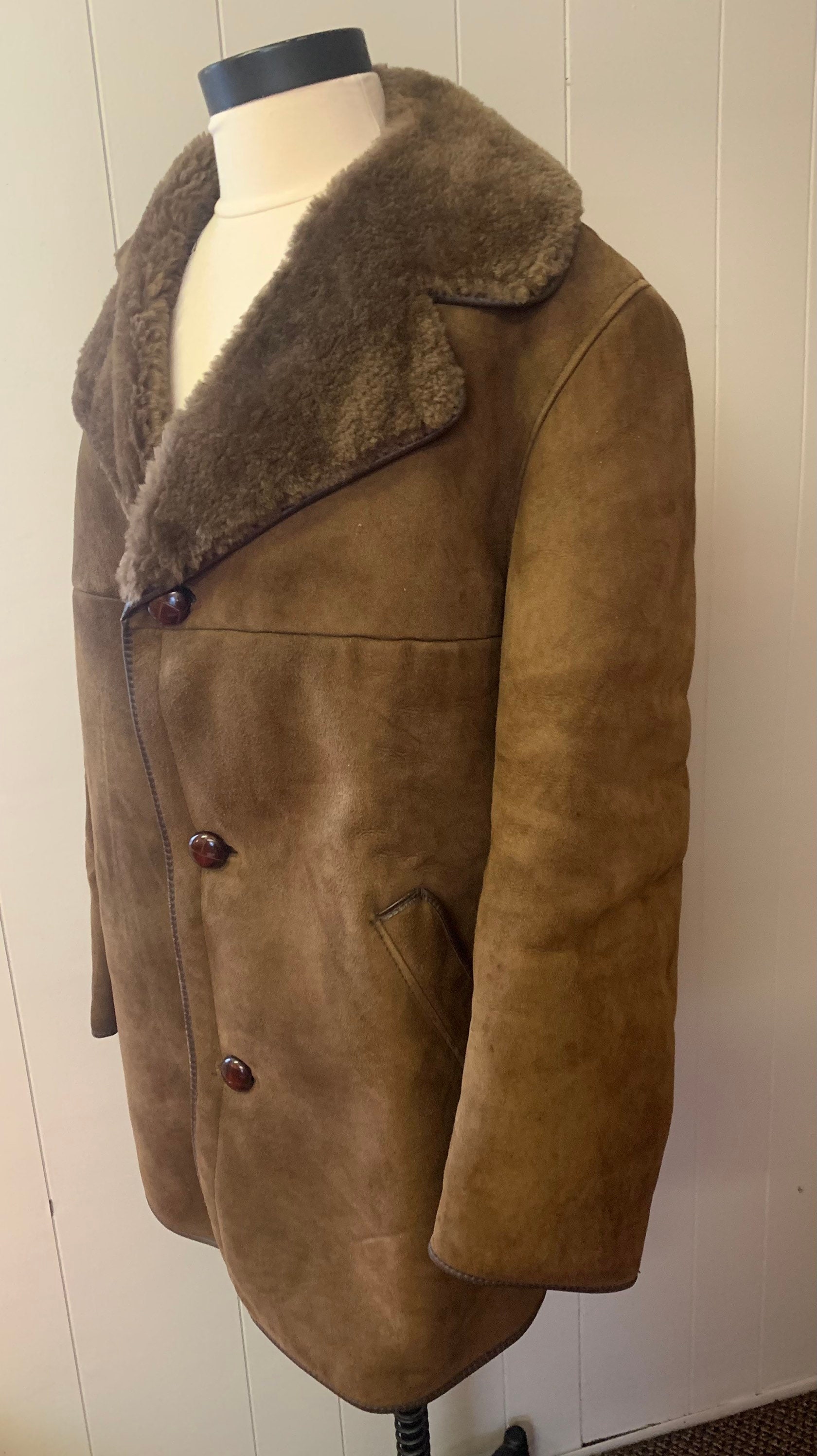 Vintage Sheepskin Coat - Etsy Vintage Sheepskin Coat - Etsy