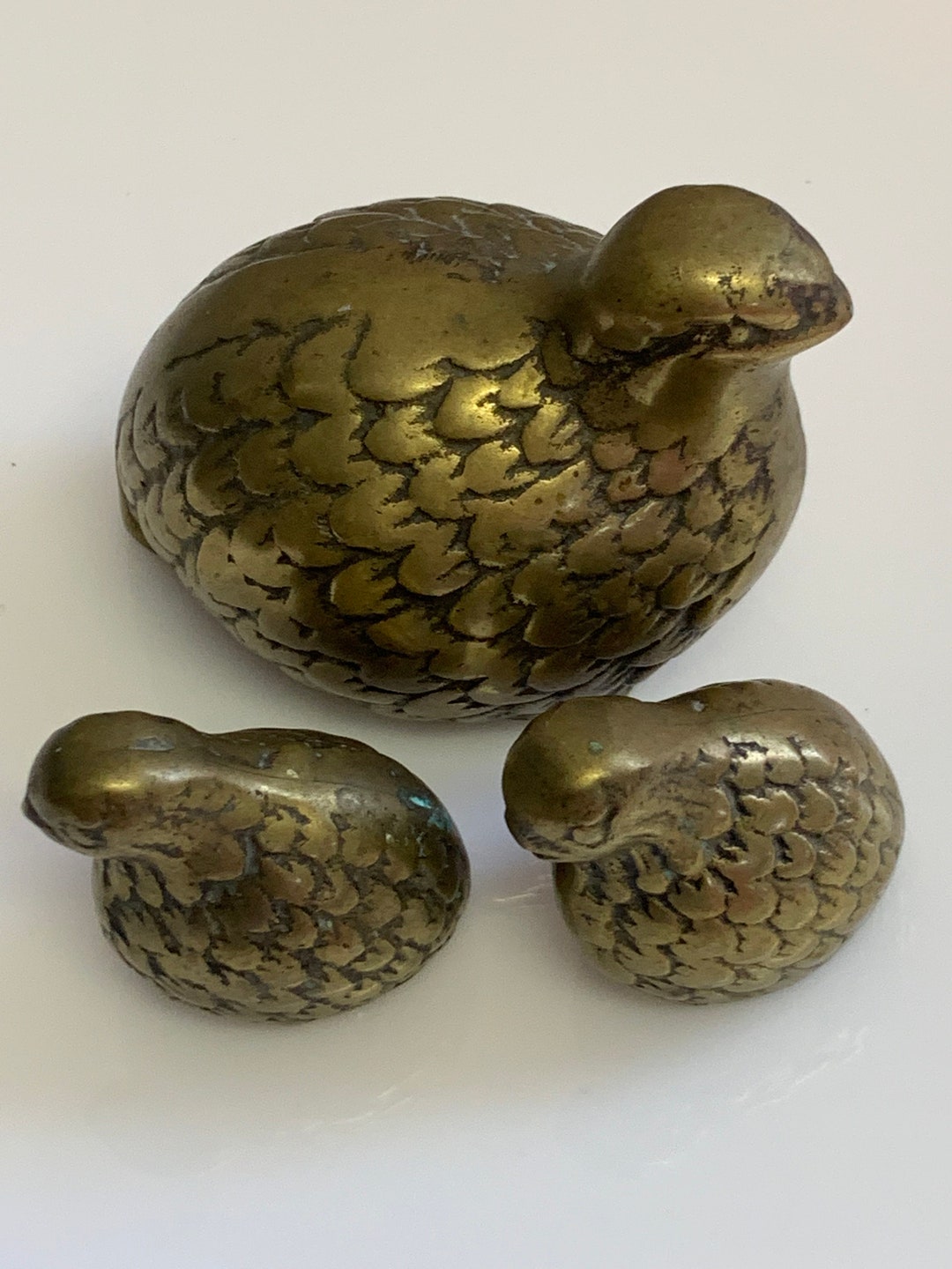 Brass Birds , SET of 3 - Etsy