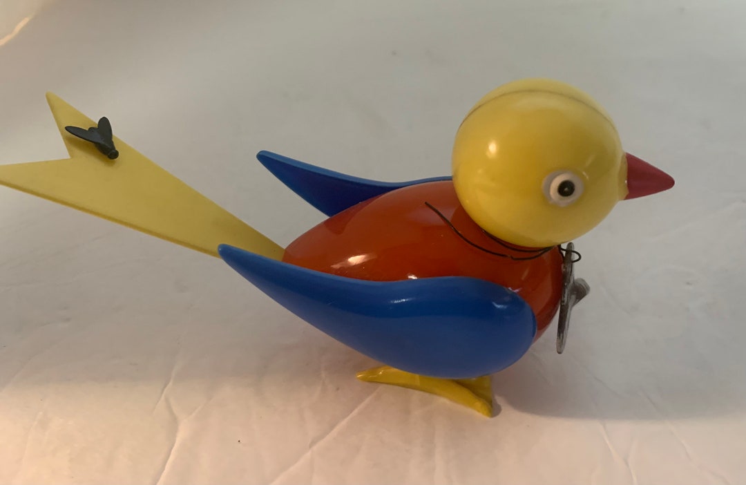 Vintage Wind up Bird, Germany, Working - Etsy