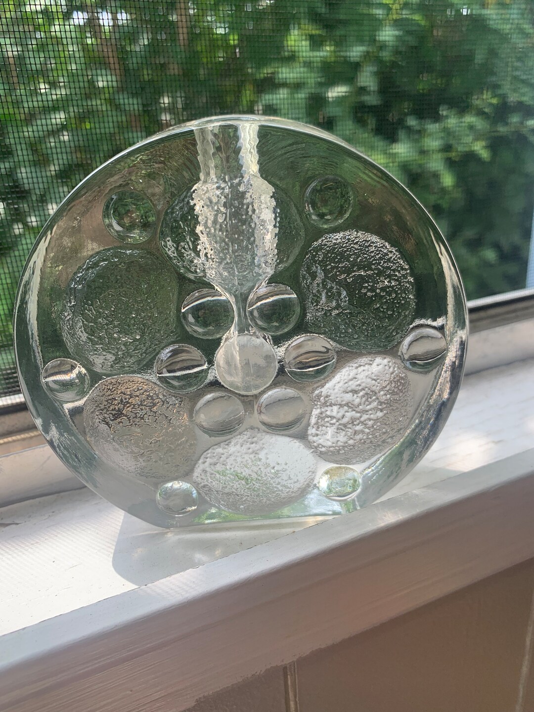 Pukeberg Glass Solifleur Vase, Sweden - Etsy