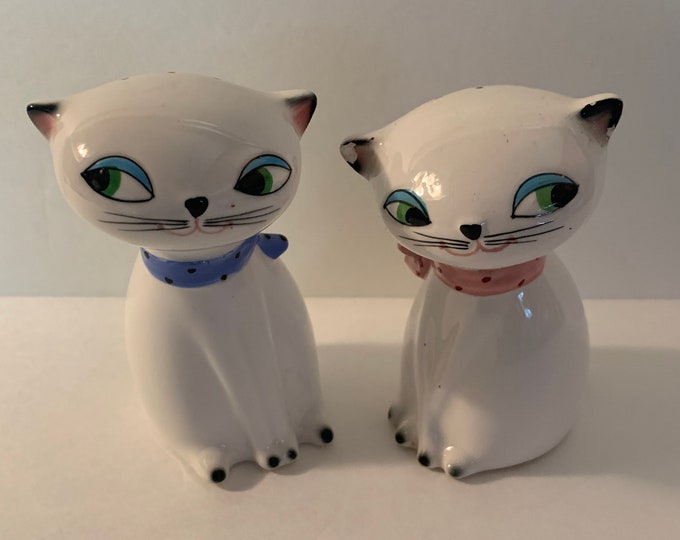 Holt Howard Cat Salt and Pepper, Adorable Smirking Cats, 1958. One ...