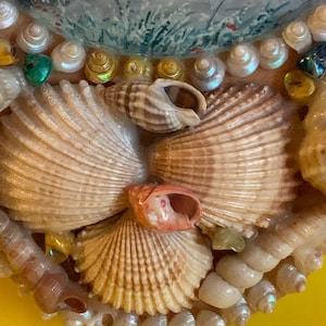 Religious Framed Shell Pictures With Convex Glass. PRICE is for the ...