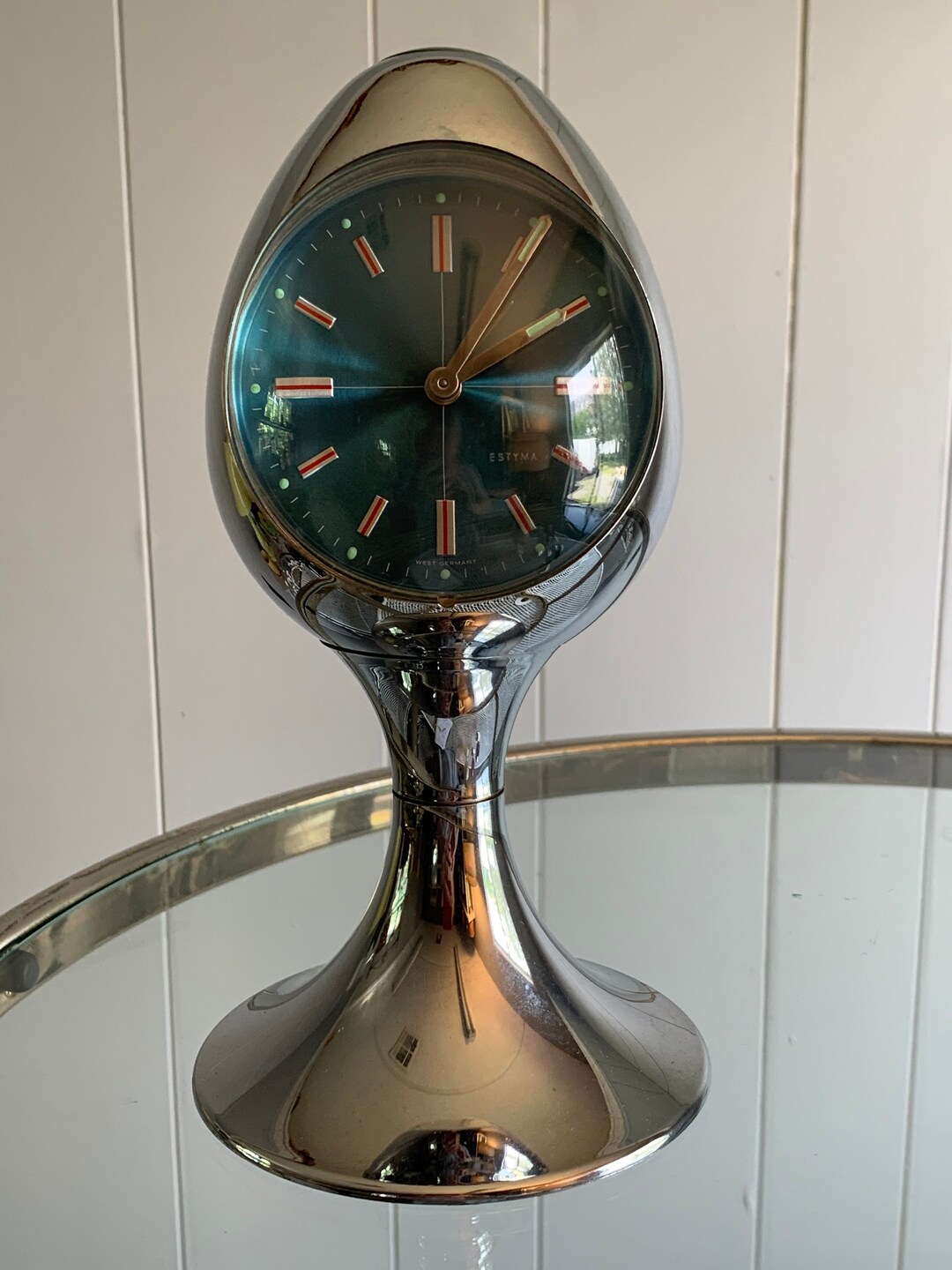 Spaceage Clock, 1970s, West Germany, Working, Midcentury Modern - Etsy